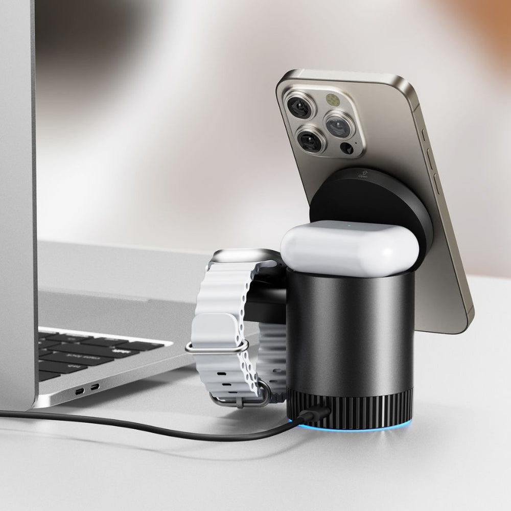 3 in 1 Magnetic Chargers | Wireless MagSafe Charging Stations | Evolved ...